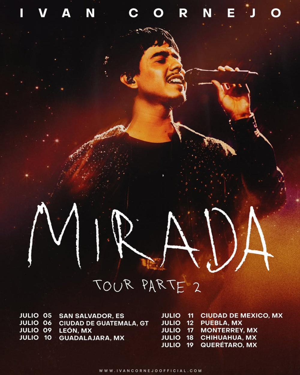 El artista Iván Cornejo llega a El Salvador con su gira "Mirada Tour" - XPOT