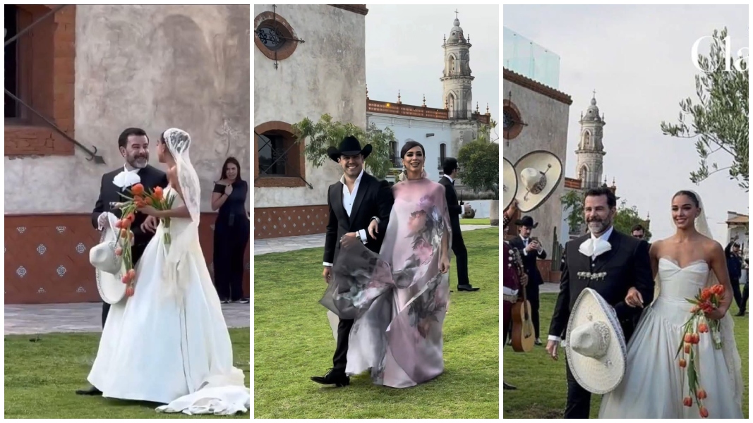 ¡Así fue la boda al estilo mexicano de Ale Capetillo y Nader Shoueiry ...